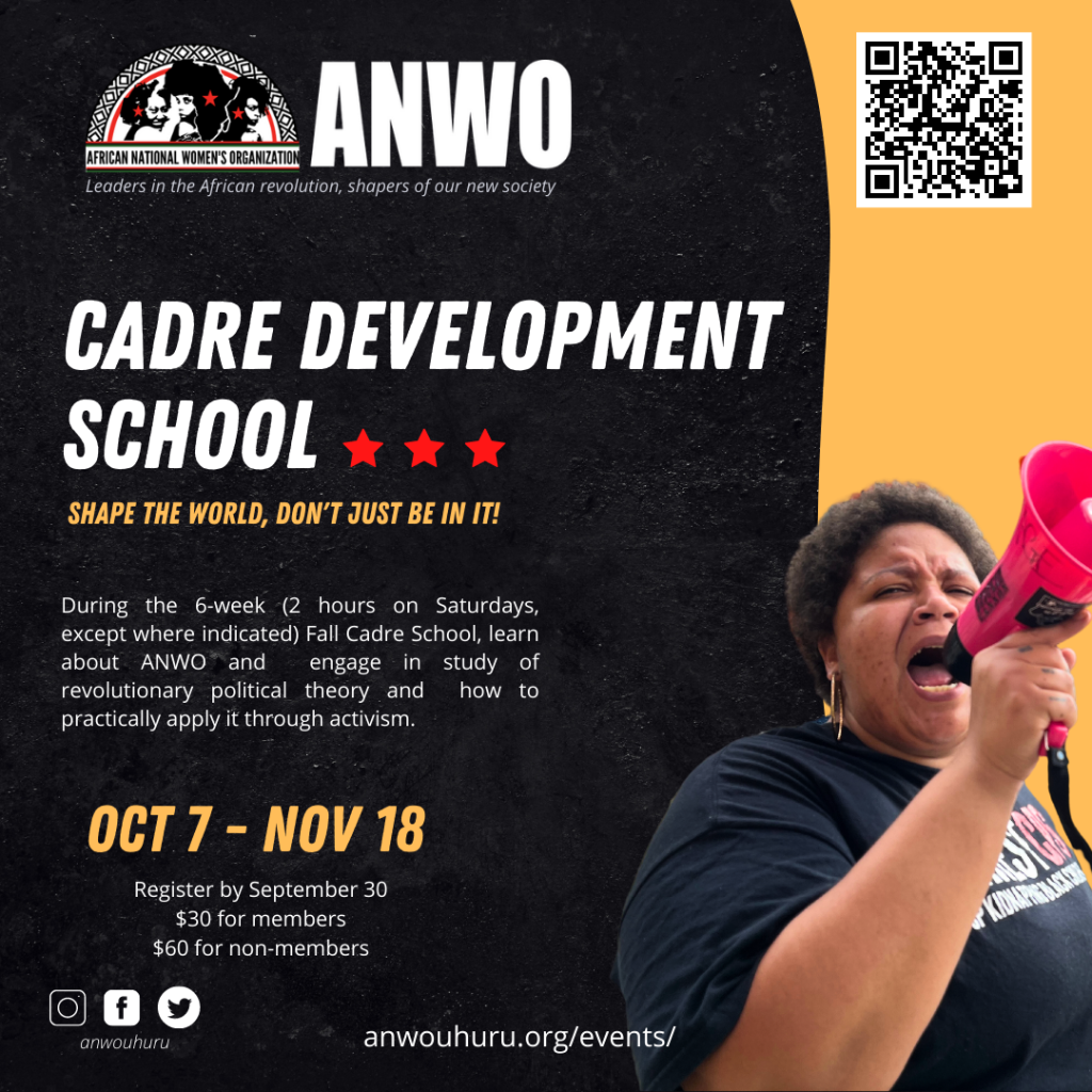Cadre Development School | ANWO